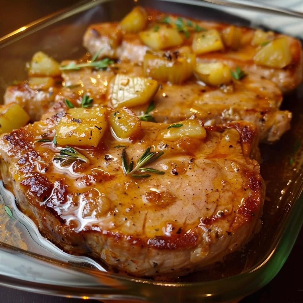 Supreme Pork Chop Dish - Favorite Skinny Recipe