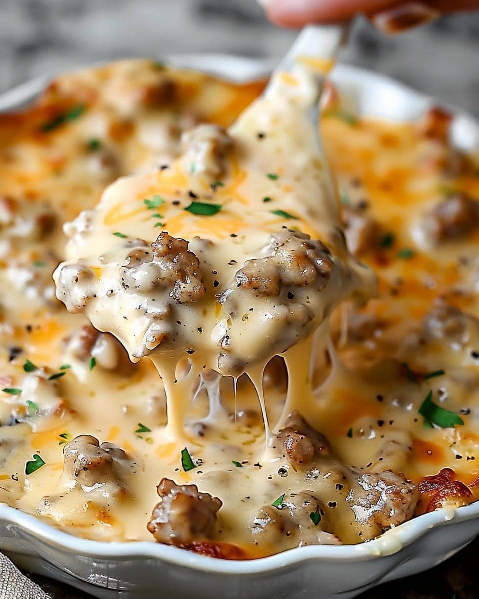 Sausage Cheese Dip - Favorite Skinny Recipe