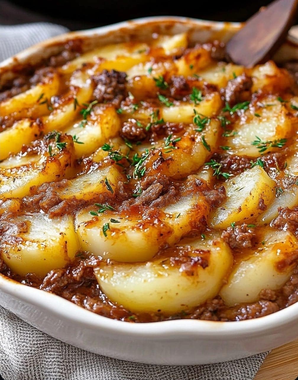 Ground beef, potatoes, - Favorite Skinny Recipe