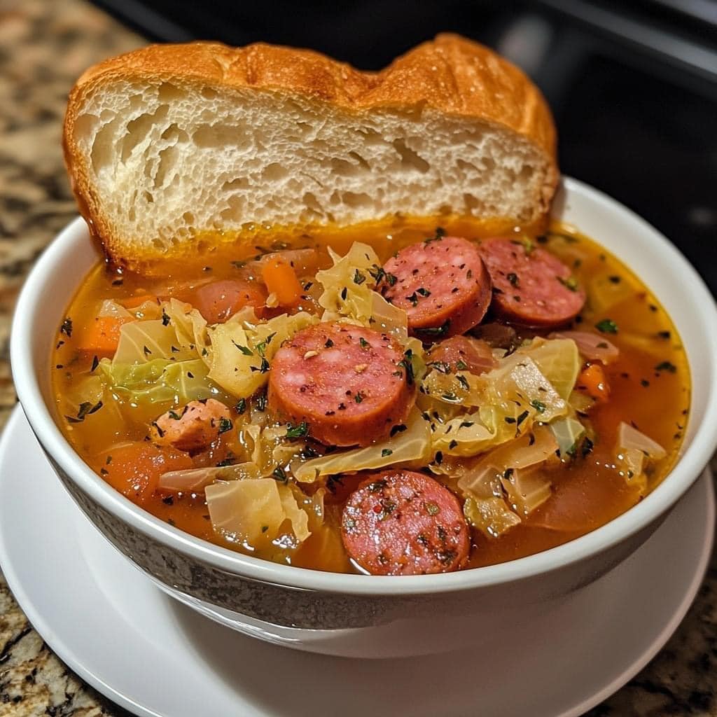 Kielbasa and Cabbage Soup - Favorite Skinny Recipe