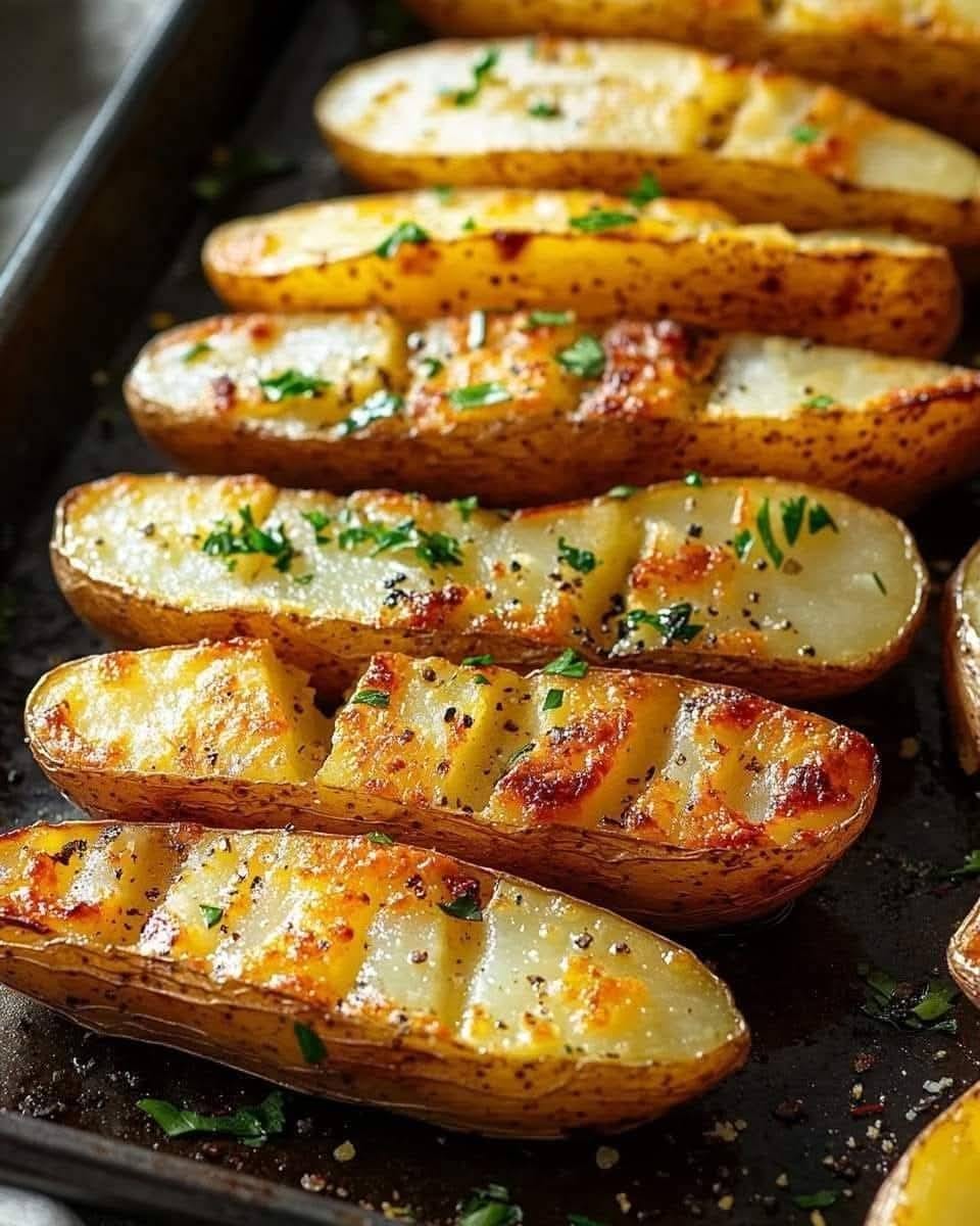 Roasted Garlic Idaho Potatoes - Favorite Skinny Recipe